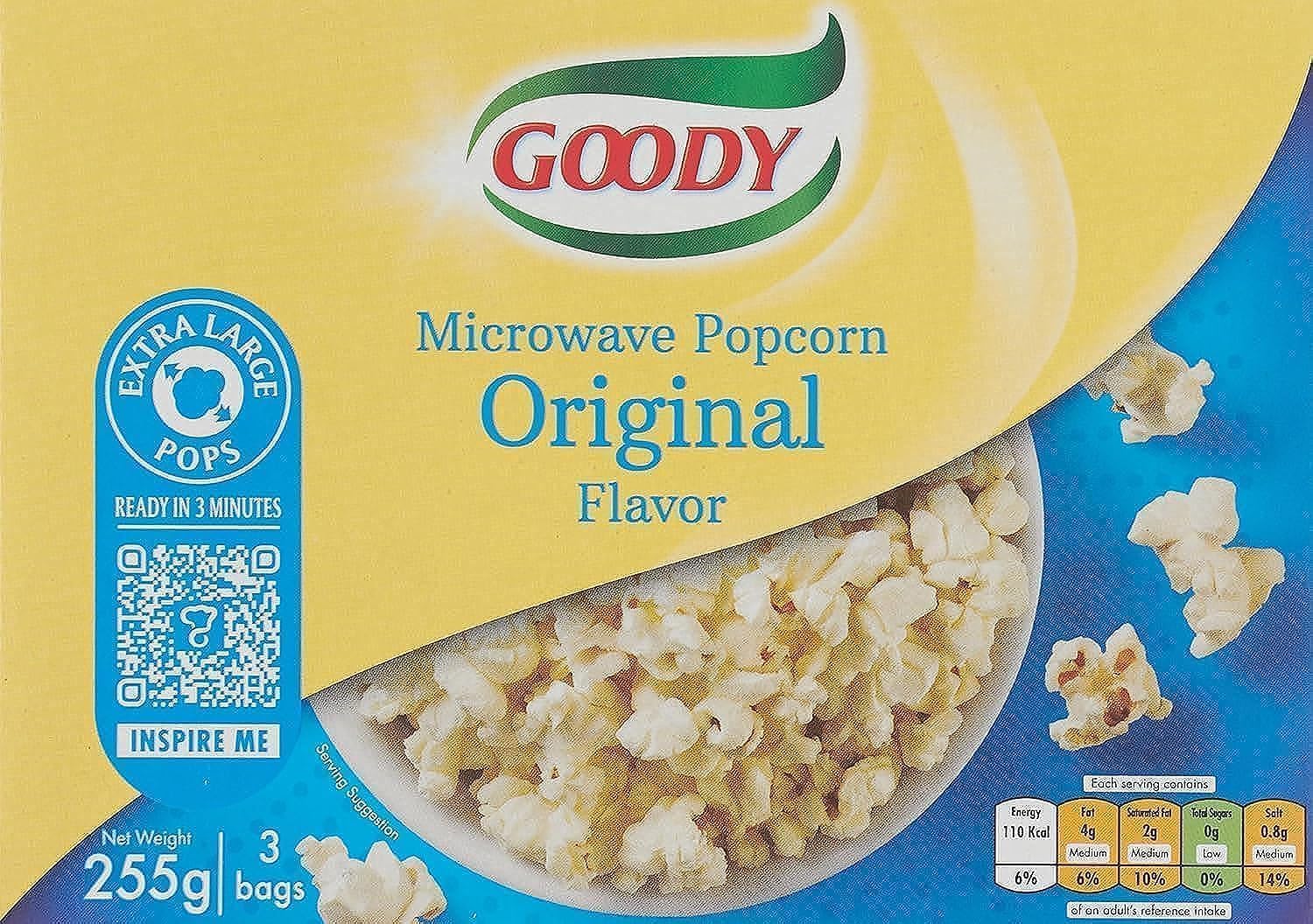 Goody Natural Popcorn, 255 g : Buy Online at Best Price in KSA - Souq ...