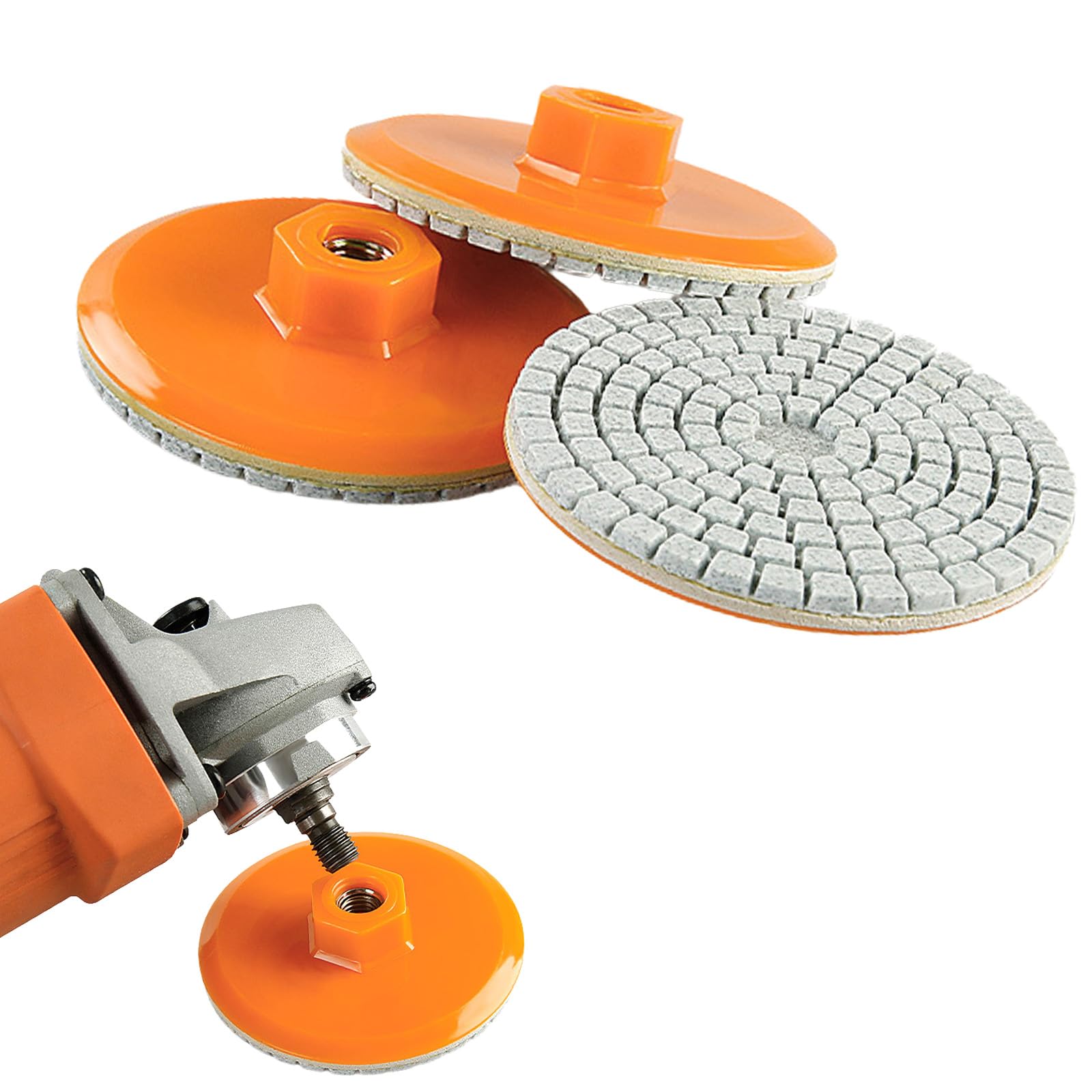 Integrated Stone Trimming and Polishing Disc, Marble Polishing Kit ...