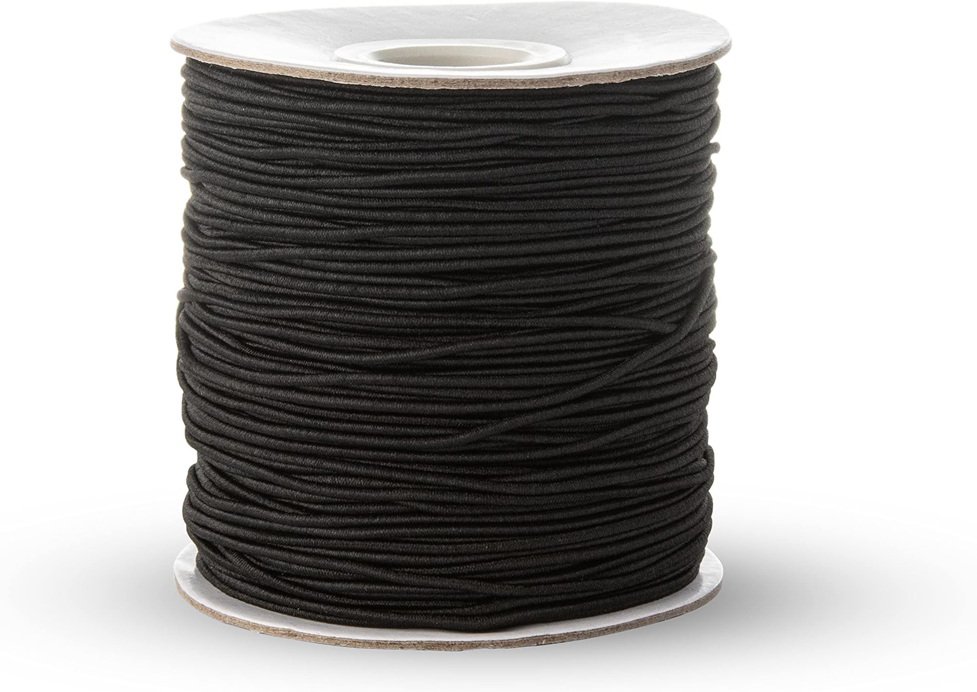 Realm Elastic Cord/Round Hat Elastic Black & White (1mm, 2mm & 3mm ...