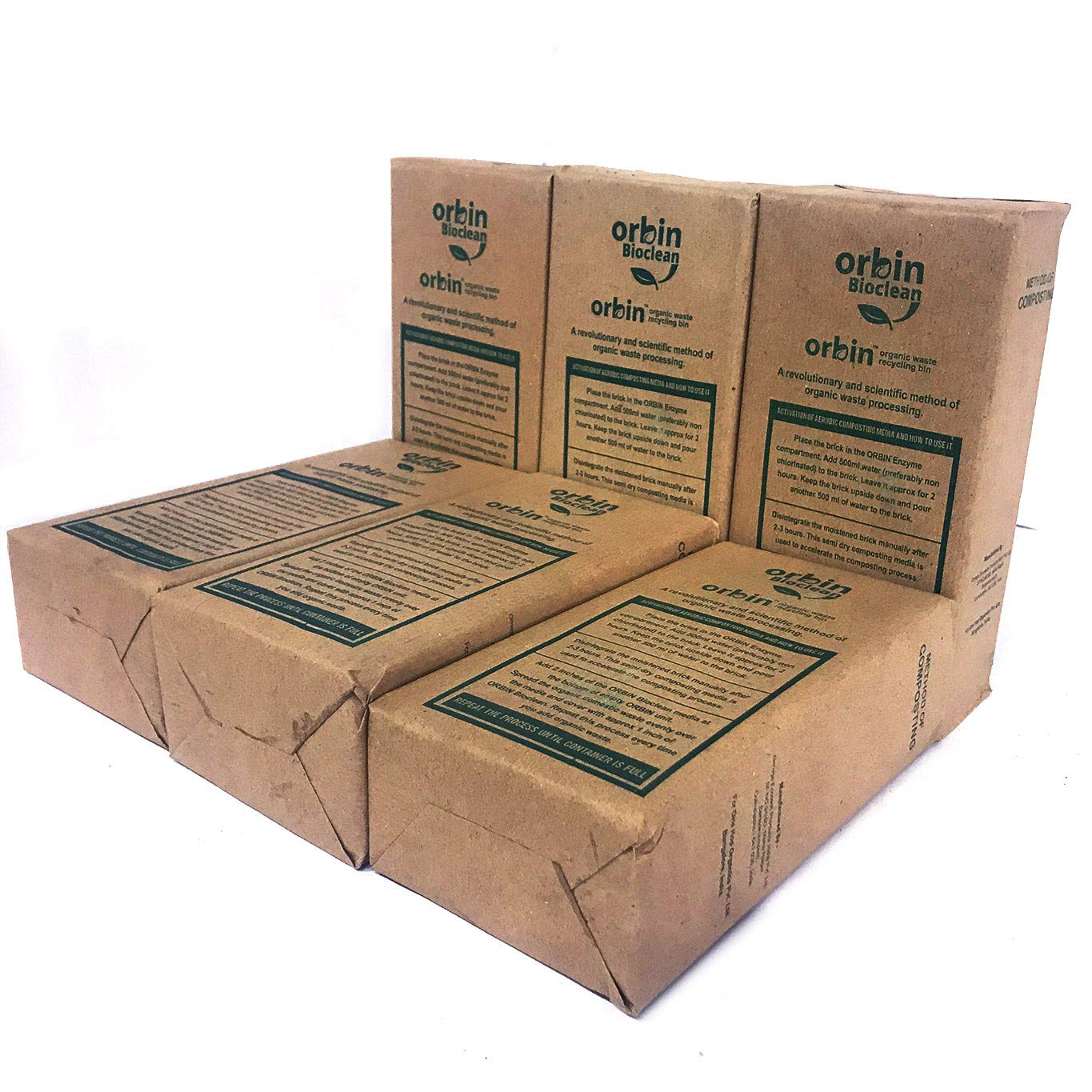 Orbin Composting Enzyme - Pack of 6 (Each 900 Grams) : Amazon.in ...