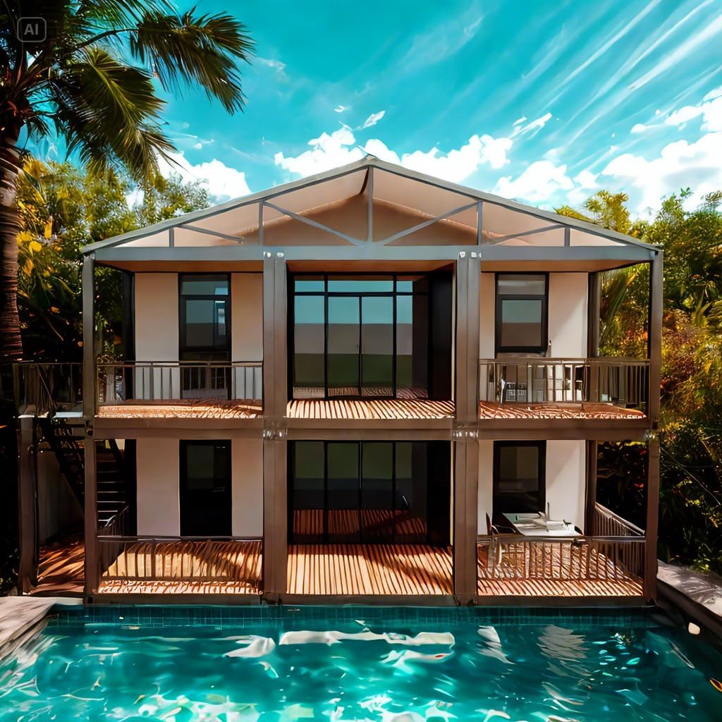 20ft 30ft 40ft Prefab Tiny Modular Mobile House Portable Prefabricated ...