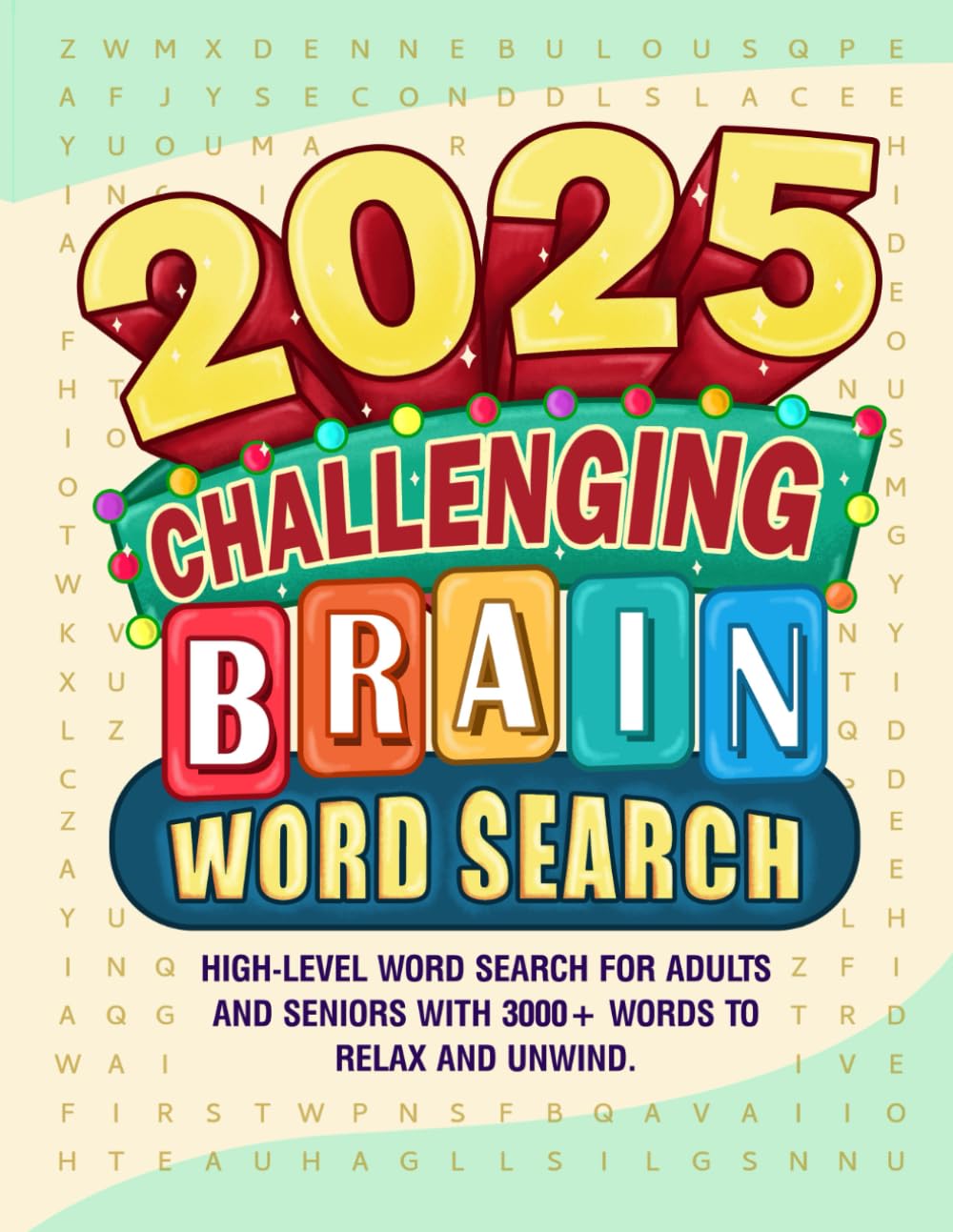 Challenging Brain: High-Level Word Search for Adults and Seniors with ...