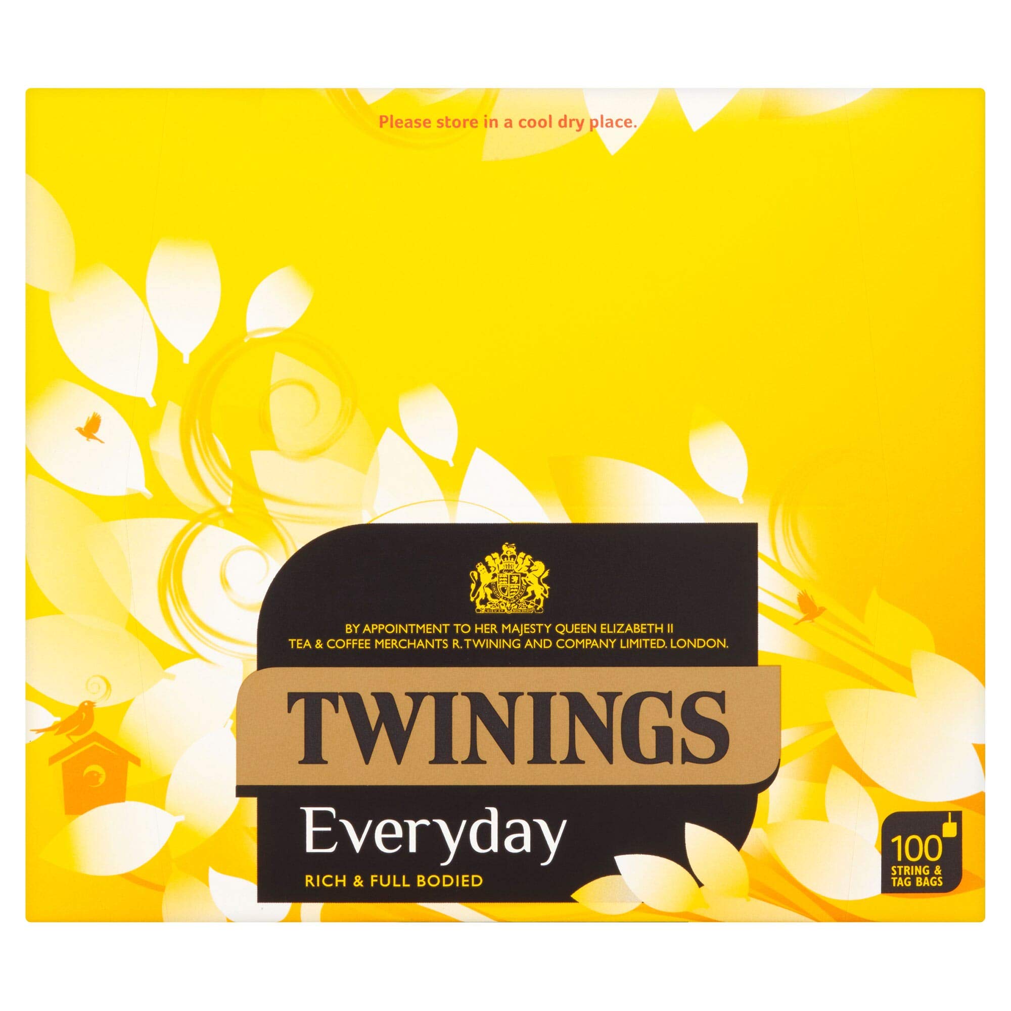 Twinings Tea Bags Everyday Tea in String and Tag Bags Ref A06737 [Pack ...