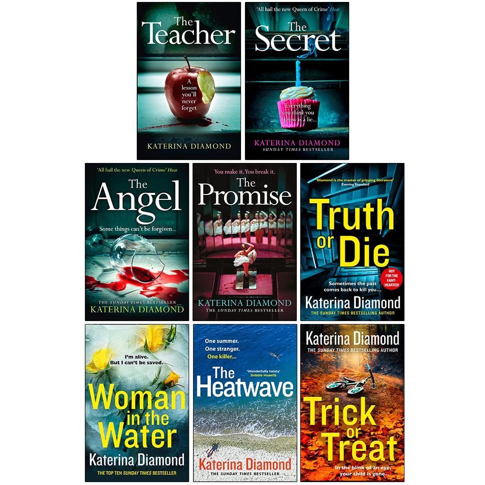 Katerina Diamond Collection 8 Books Set (The Teacher, The Secret, The ...
