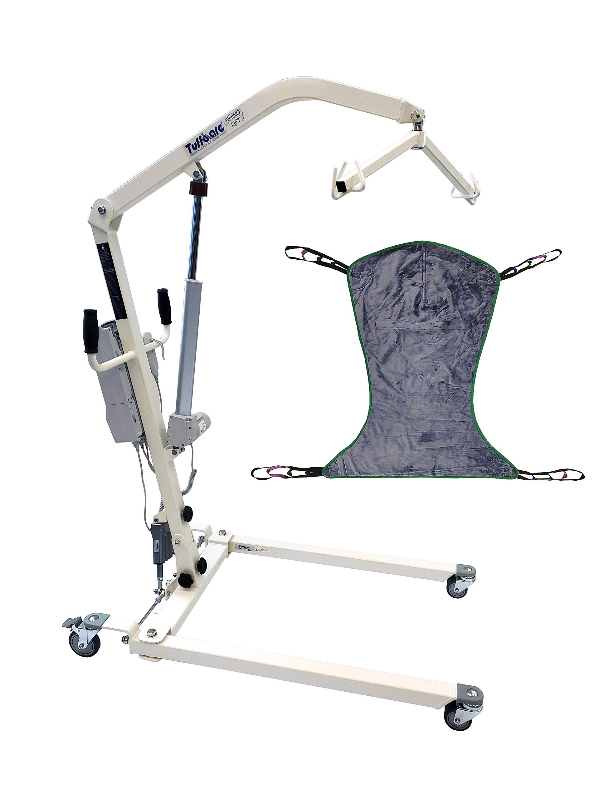Buy Tuffcare Full Electric Patient Lift - Rhino Lift with Power Base ...
