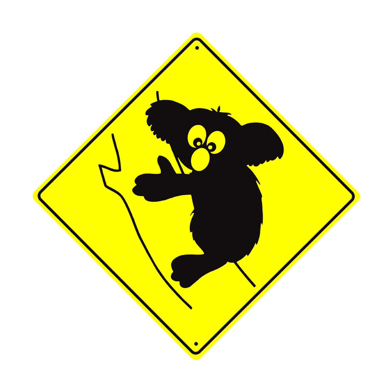 Koala Crossing Sign