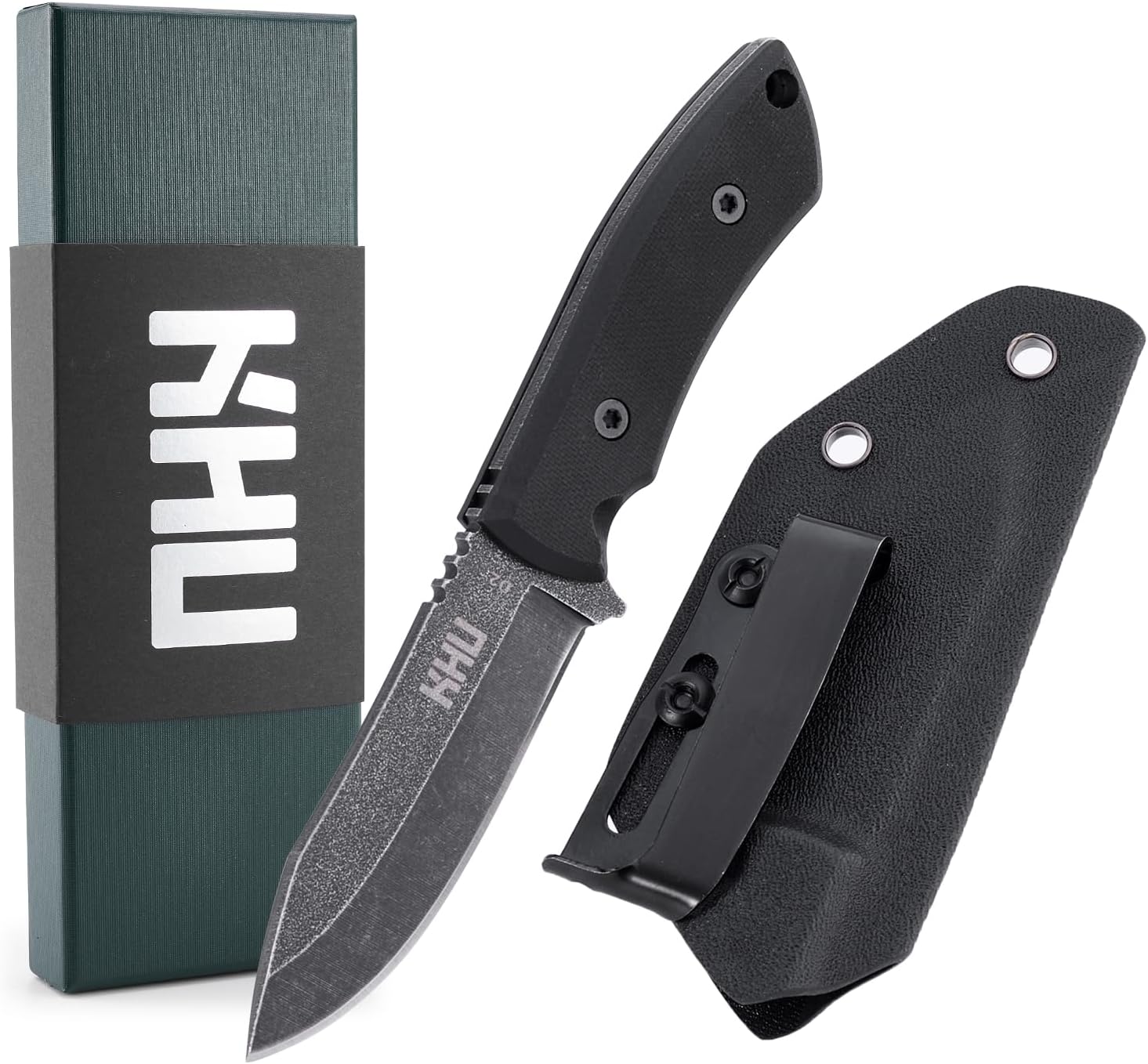 KHU Mini Fixed Blade Knife - Versatile and Durable Outdoor Tool