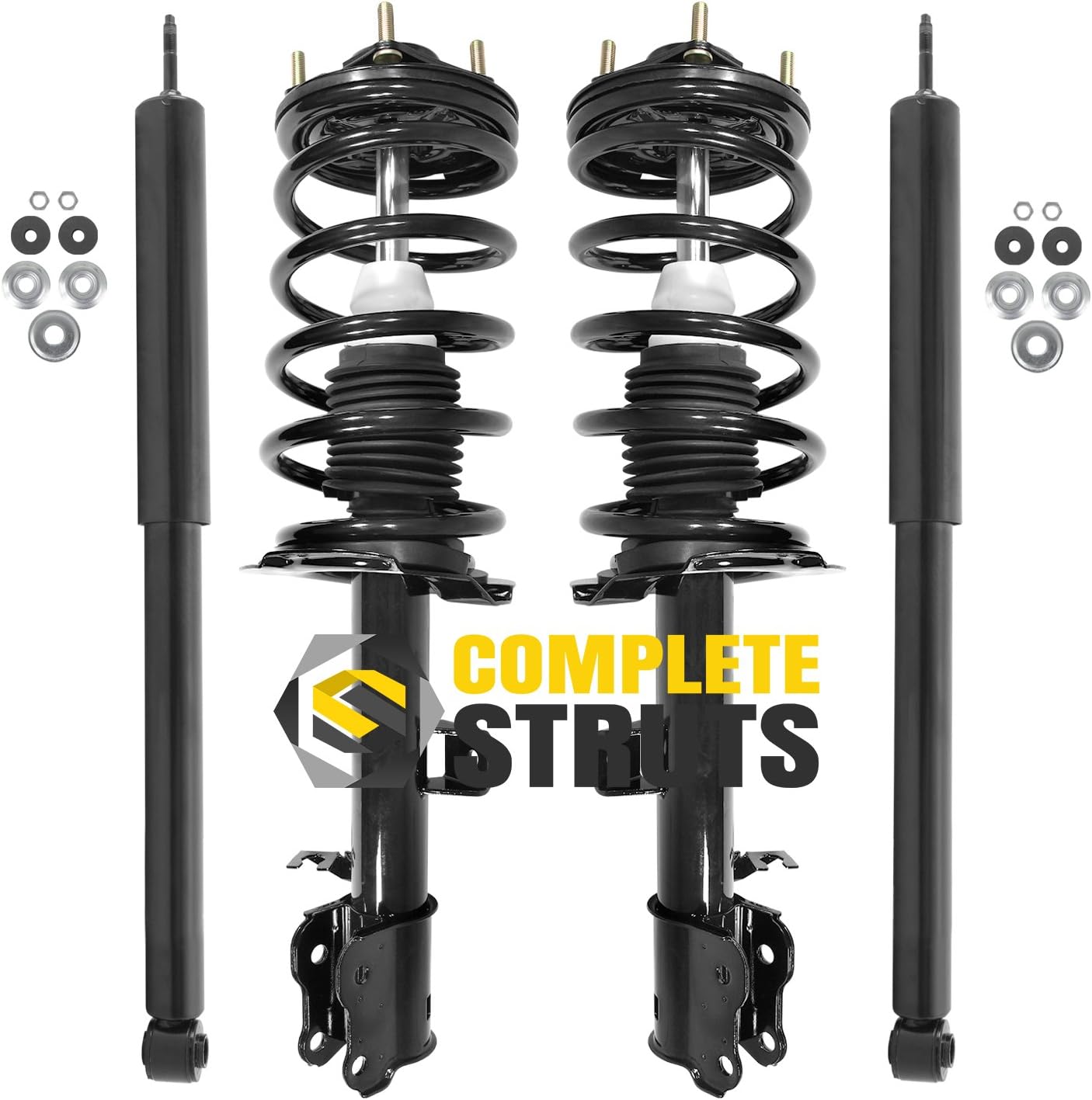 Amazon.com: COMPLETESTRUTS - Front Complete Strut Assemblies with Coil ...