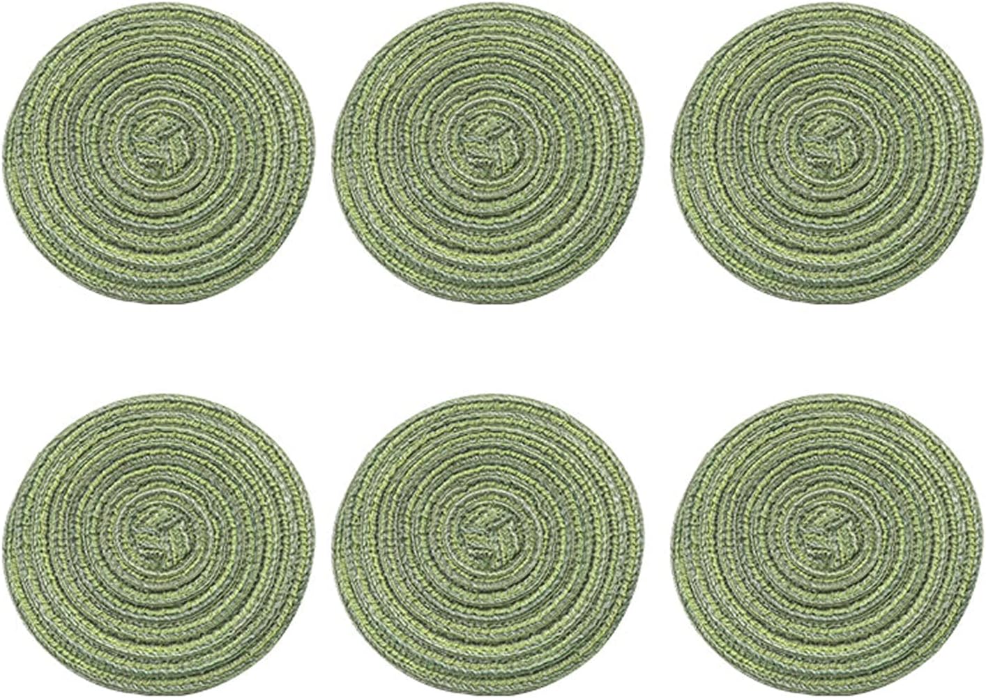 Amazon.com: Drink Coaster Woven Coaster for Table Protection Absorbent ...