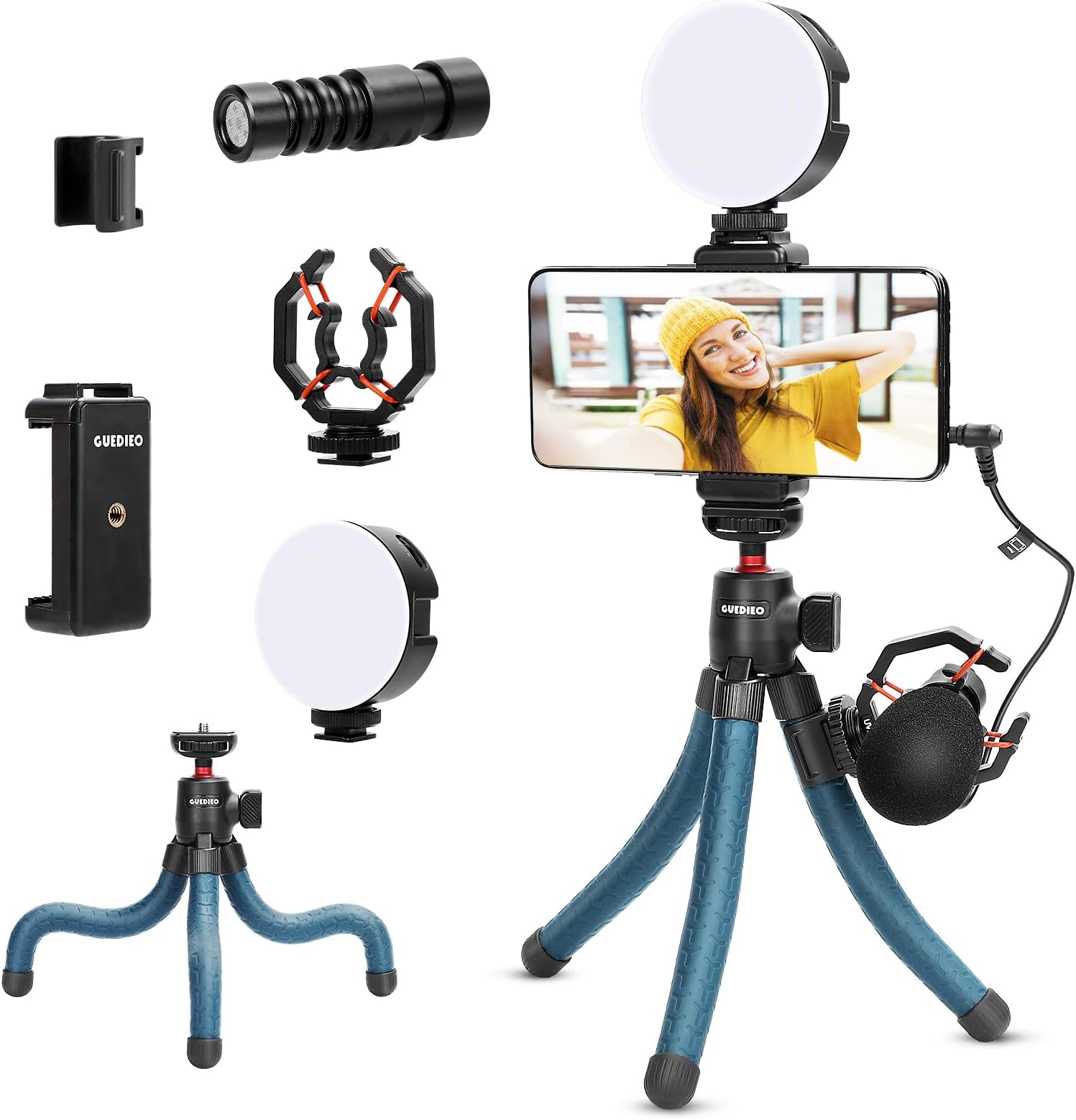 Amazon.com: Movo iVlogger-PRO Vlogging Kit for iPhone/Android - YouTube ...