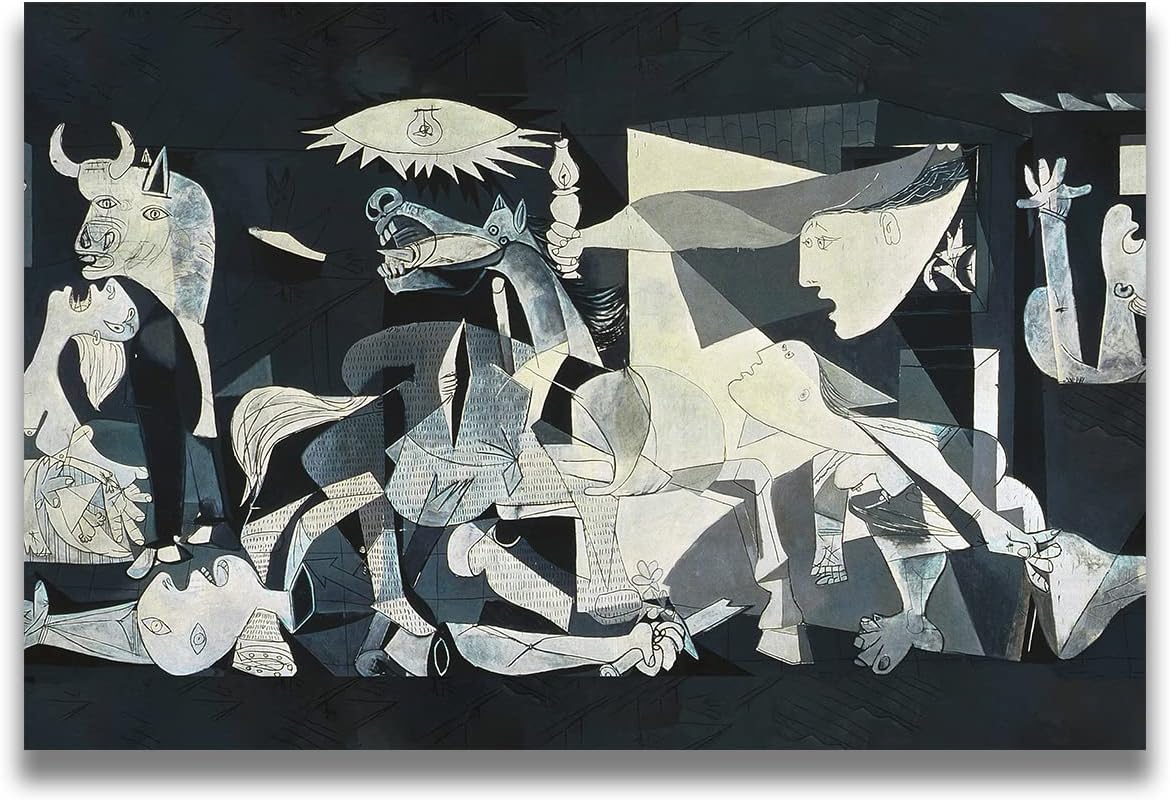 Amazon.com: Picasso Wall Art Guernica Poster - Historic Cultural ...