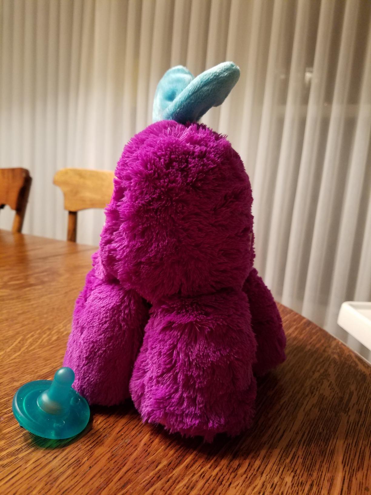 Amazon.com: Griffin Purple Woogie Fee Plush Kid Case for iPhone and ...