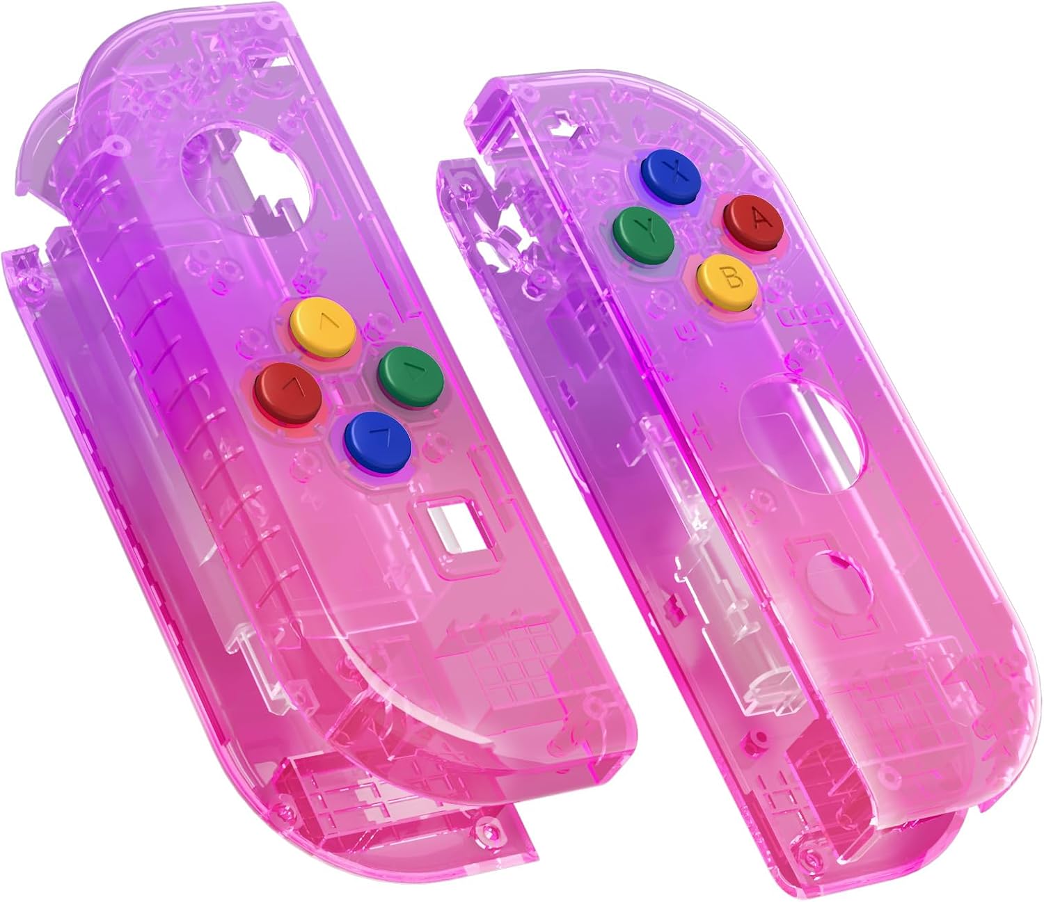 Amazon.com: eXtremeRate DIY Replacement Shell Buttons for Nintendo ...