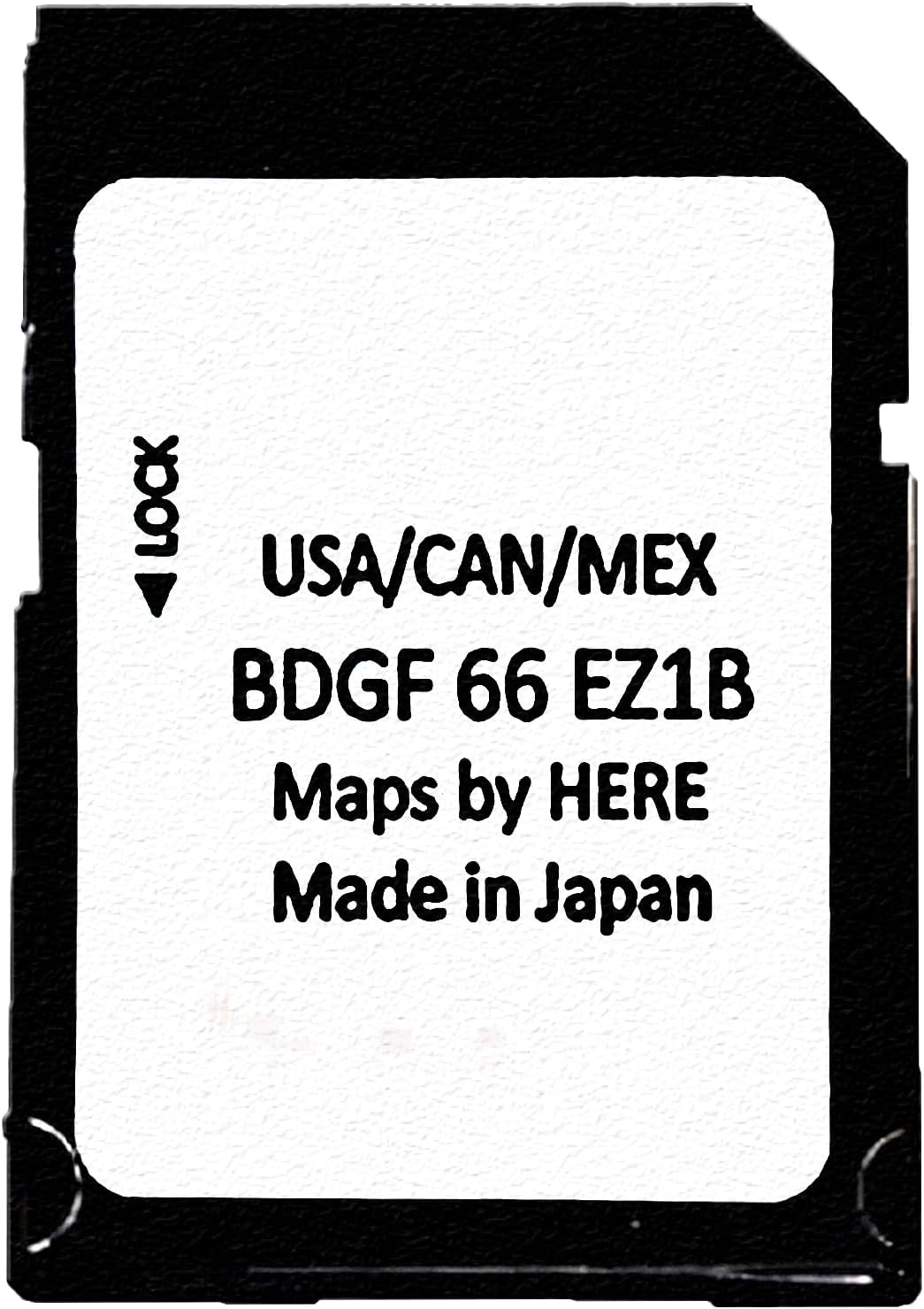 Amazon.com: Car Navigation Card BDGF66EZ1B for Mazda Navigation GPS SD ...