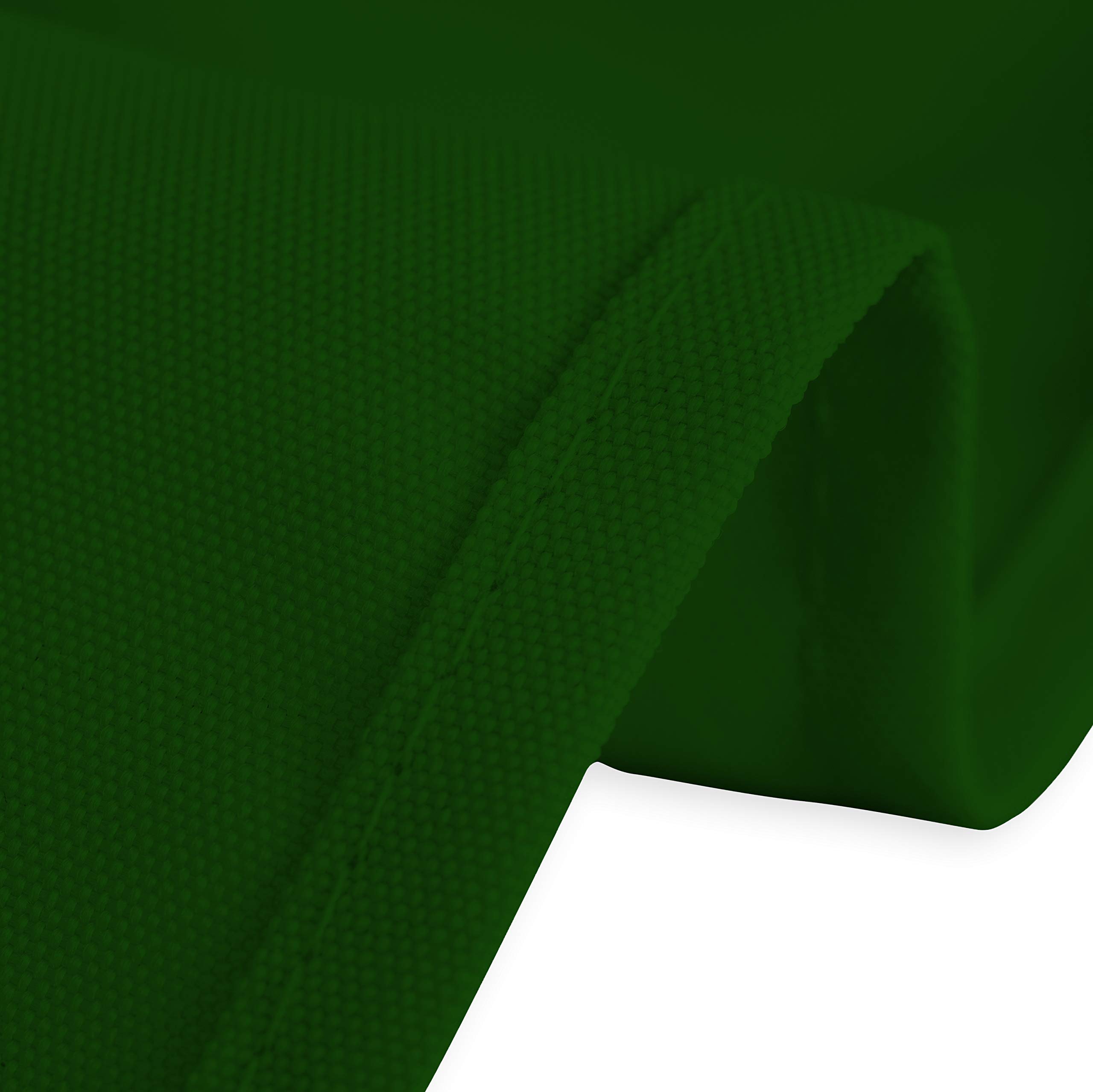 Snapklik.com : LinenTablecloth 72-Inch Square Satin Overlay Hunter Green