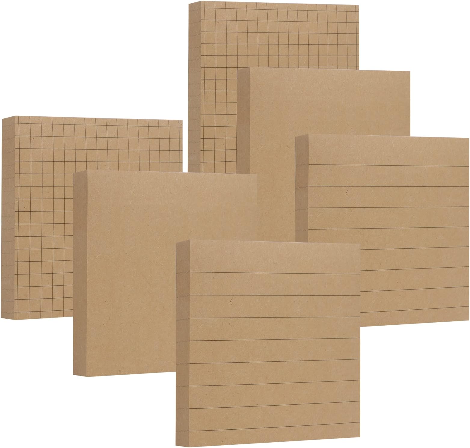 Amazon.com : 3 Pack Sticky Notes 3 x 3 Inches Aesthetic Sticky Notes ...