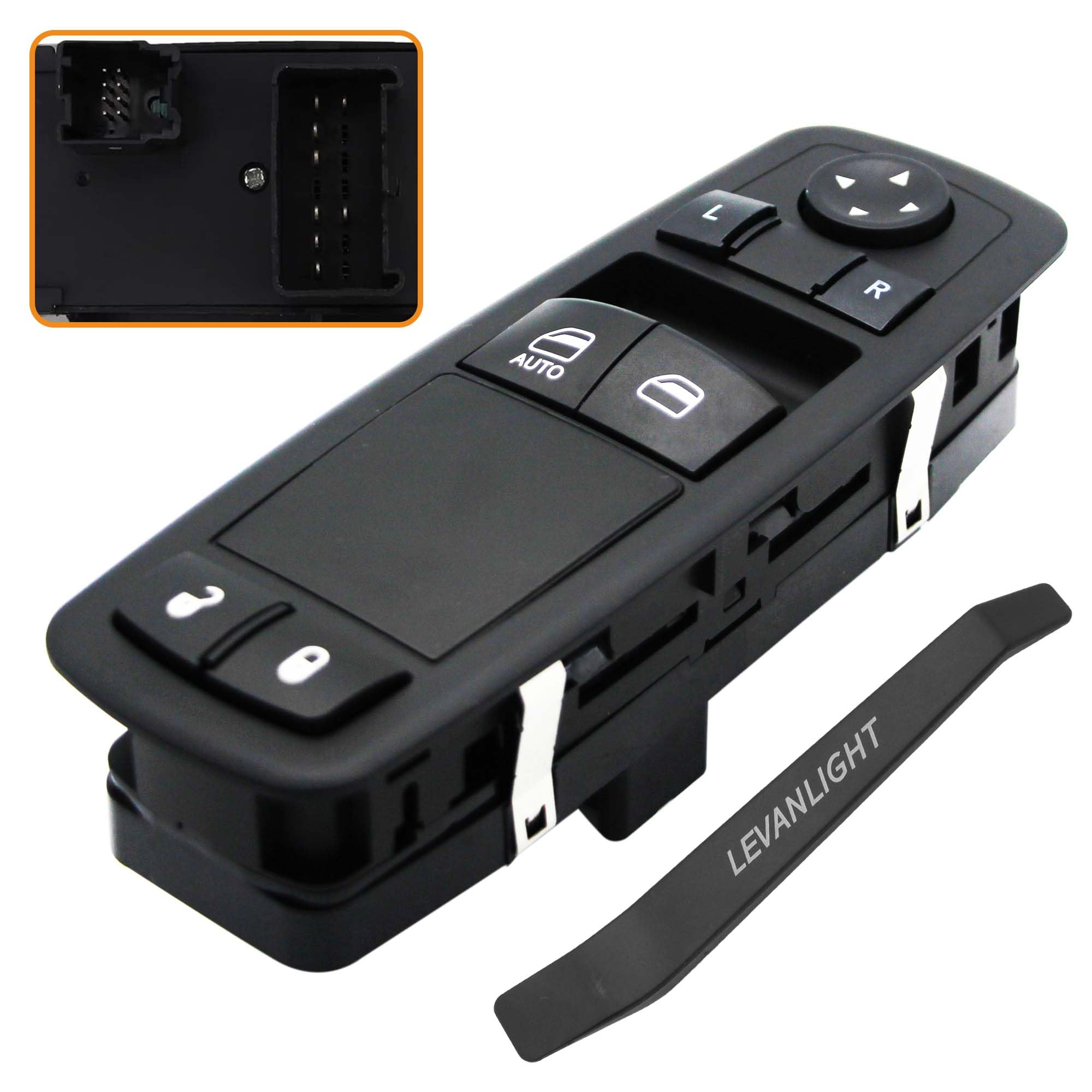LEVANLIGHT 68110870AA Master Power Window Switch Driver Side Compatible ...