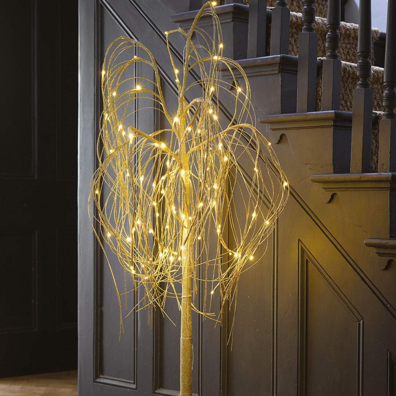 5ft LED Illuminated Willow Tree - A wonderful weeping willow with warm ...