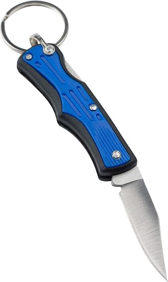 Amazon.com : Munkees Small Folding Knife Keychain, 3 Inch, Mini ...
