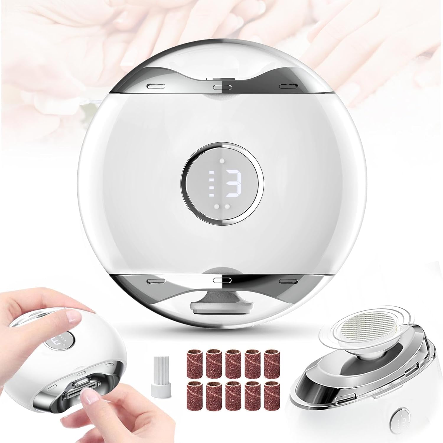 Amazon.com : Electric Nail Clipper,VBXBKC 3 Speeds Electric Automatic ...