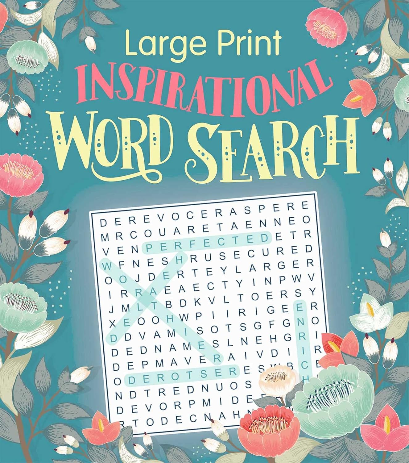 Amazon.com: Large Print Inspirational Word Search (Large Print Puzzle ...