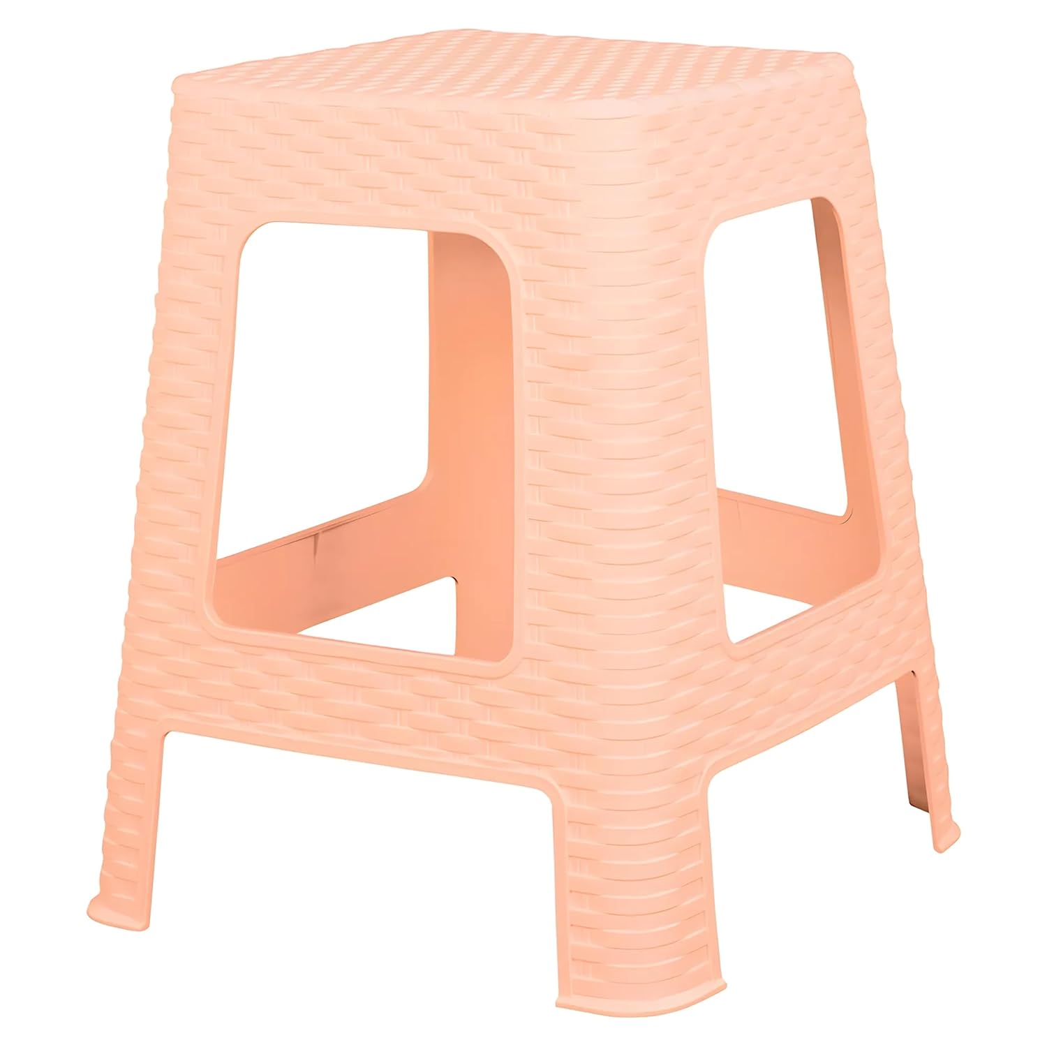 Kuber Industries Sitting Stool | Plastic Non-Slip Lightweight Stool for ...