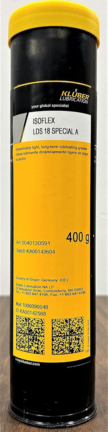 Kluber Lubrication ISOFLEX LDS 18 Special A Long-Term Lubricating ...
