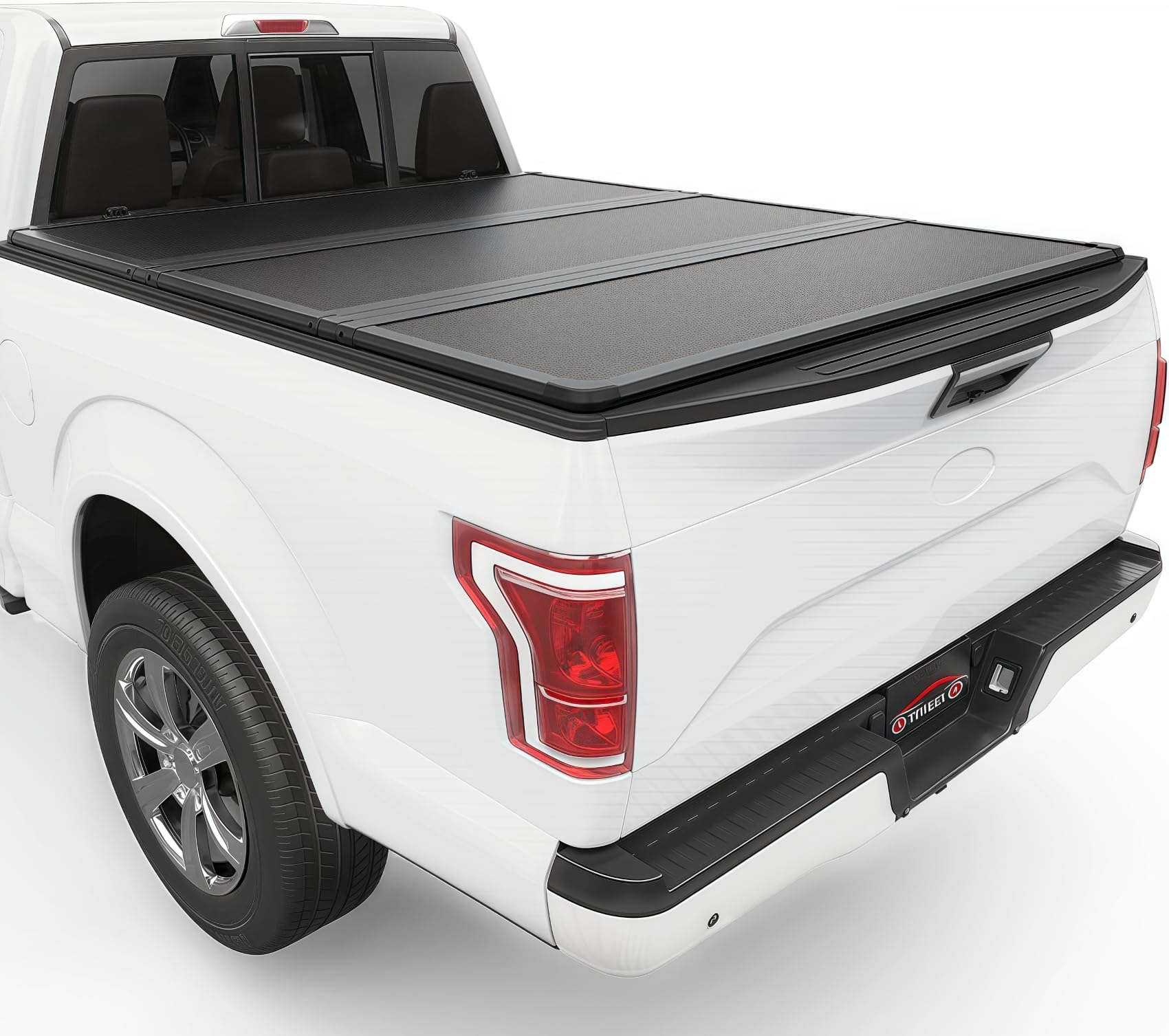 Amazon.com: 5.5ft high-Strength Hard Folding Tonneau Cover Fits 2021 ...