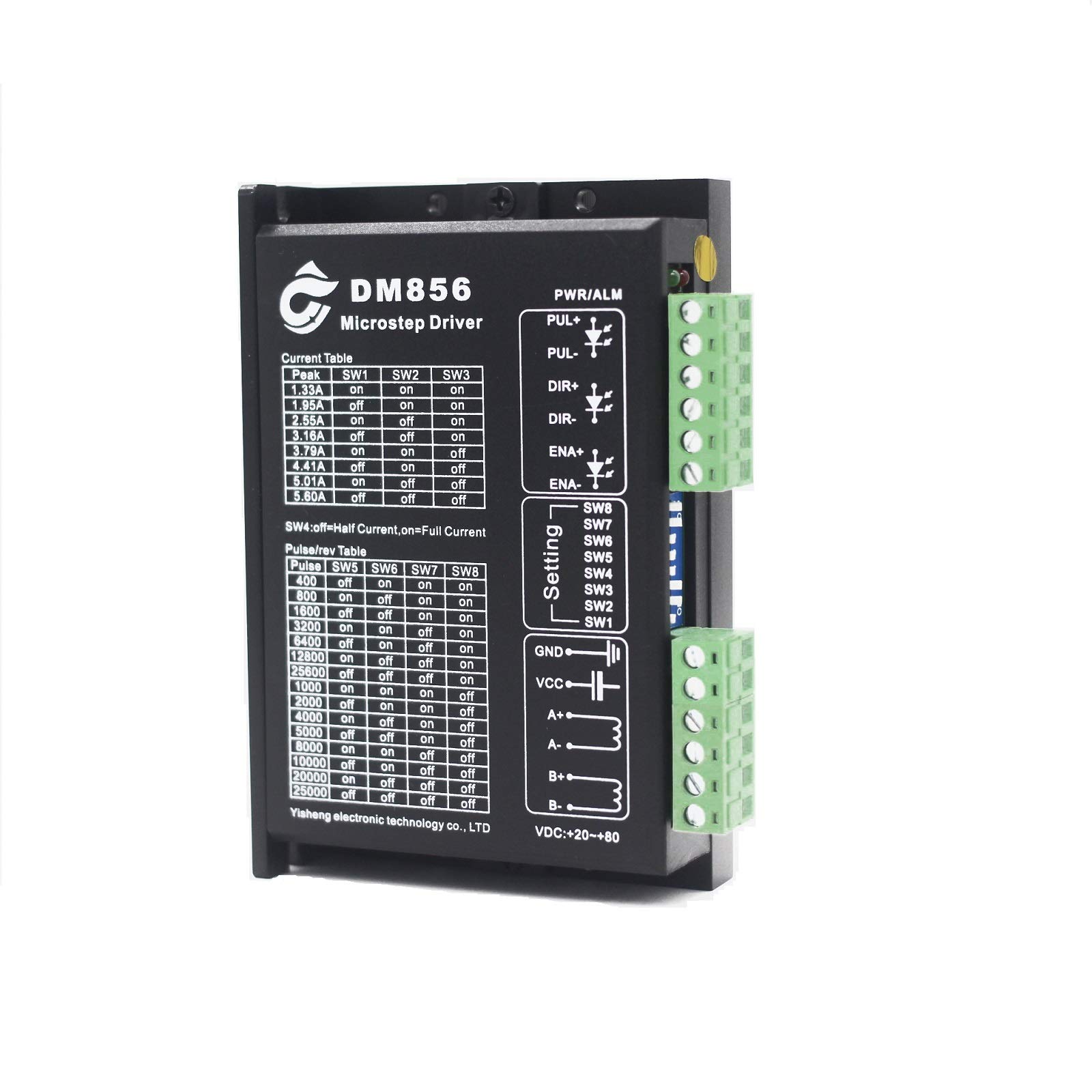 Snapklik.com : EASON Driver Two-Phase DSP Digital Stepper Motor DM856 ...