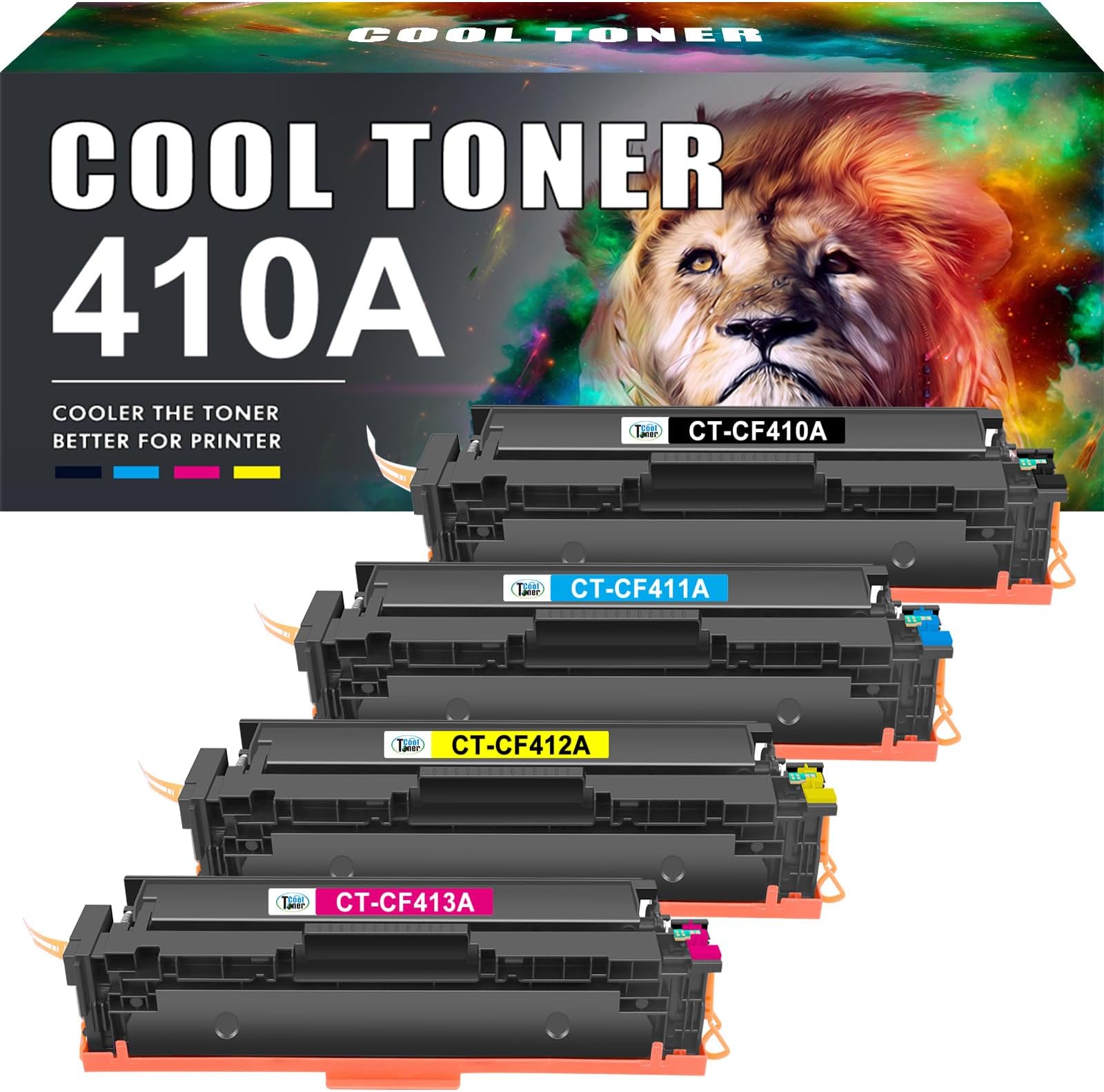 HP CF410X 410X High Yield Original LaserJet Toner Cartridge, Black ...
