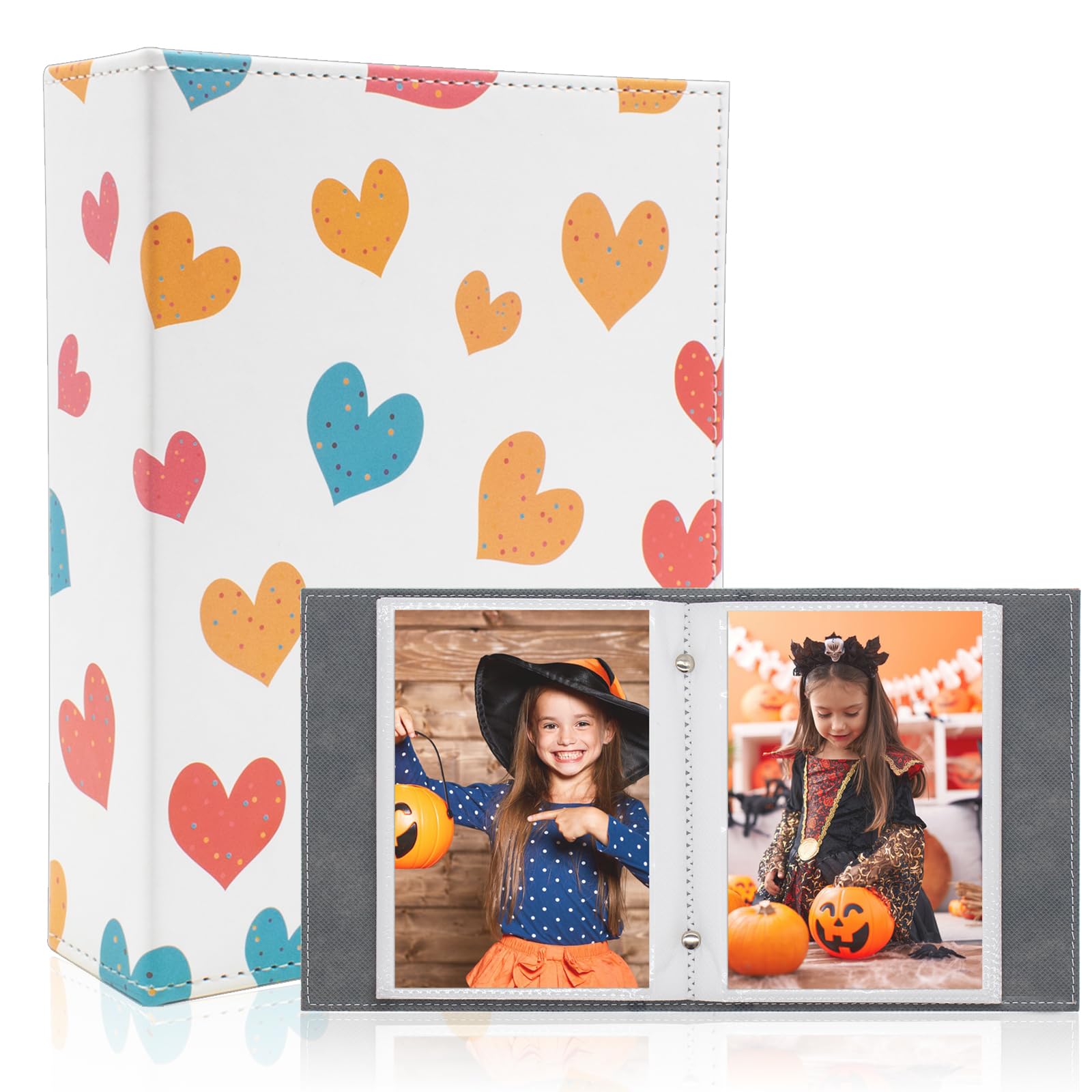 Amazon.com: Photo Album 4x6, 68 Pockets 4" x 6" Small Mini Capacity ...