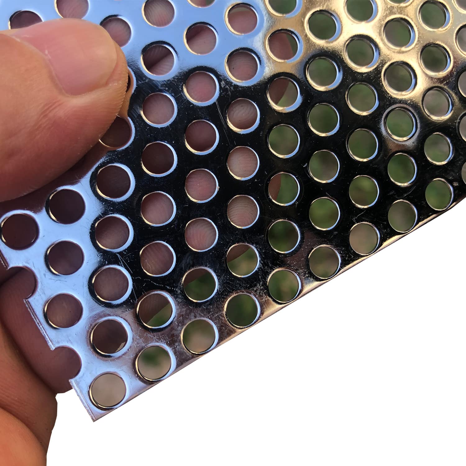 Aluminum Expanded Metal Sizes 2089A Large, Expanded Metal, Raised,