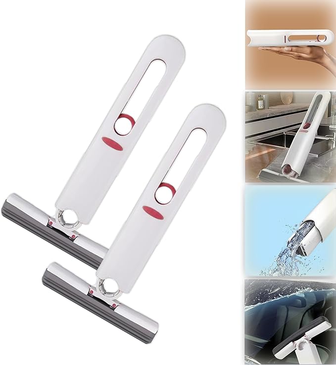 Amazon.com: SOGIRNO Mini Portable Mop, Self-Squeeze Portable Mini Mop ...