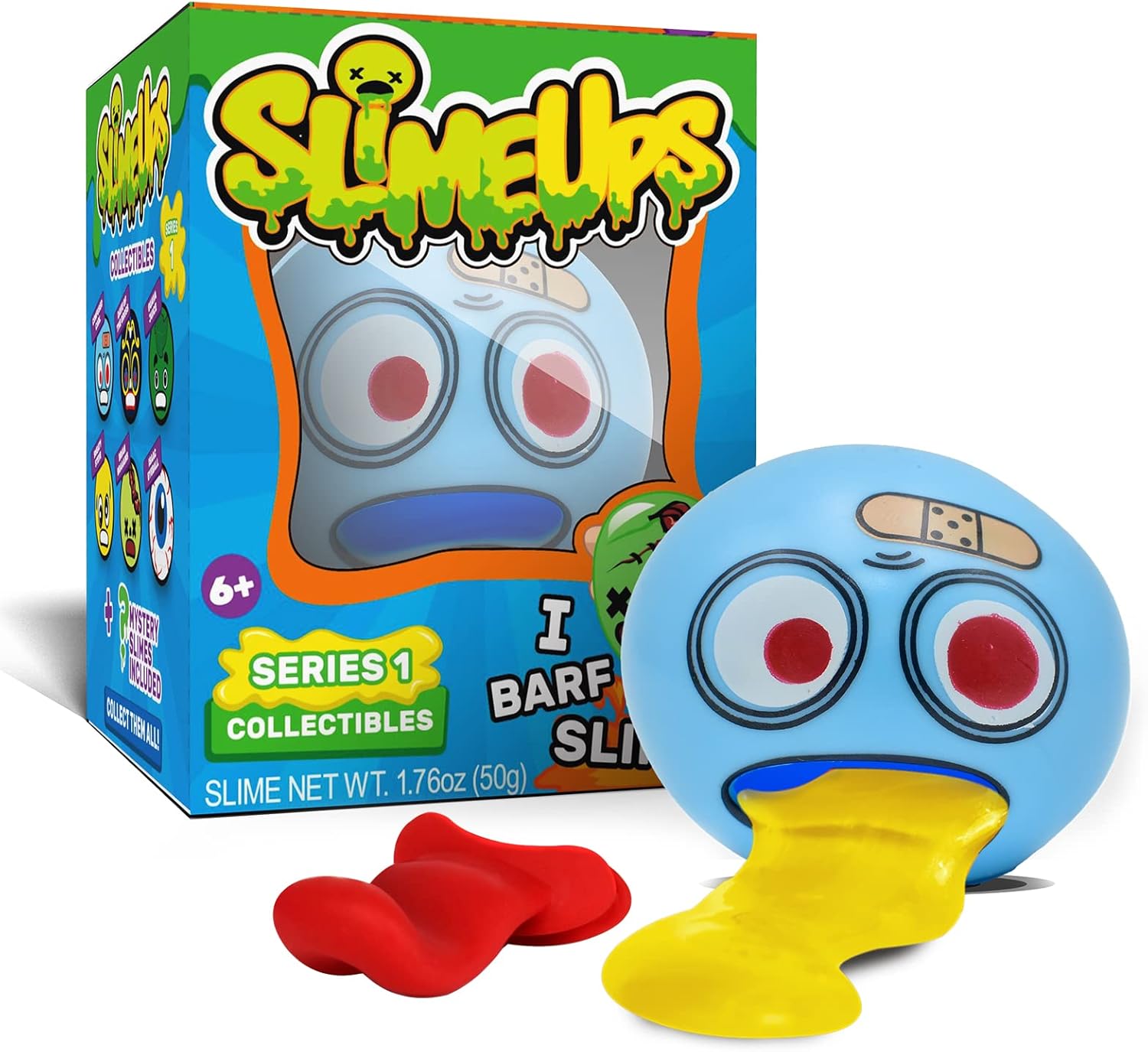 Amazon.com: 3.2In Puking Egg Vomiting Expression Stress Ball, Fidget ...