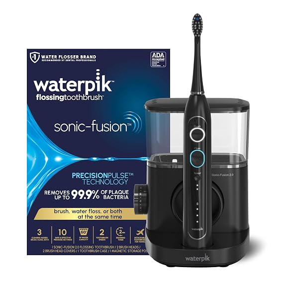 Amazon.com: Waterpik Sonic-Fusion 2.0 Professional Flossing Toothbrush ...