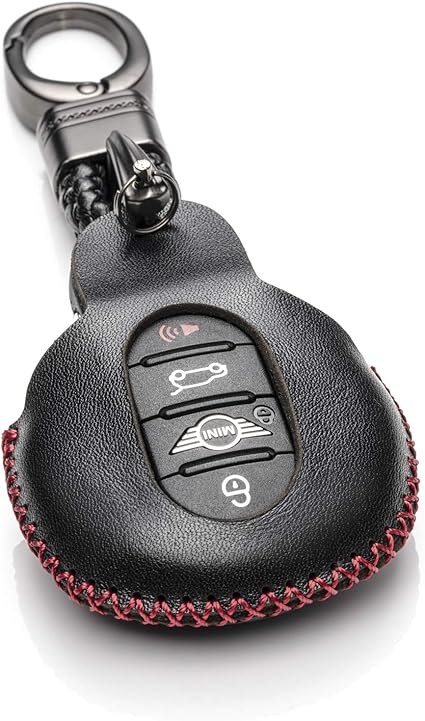 Vitodeco Genuine Leather Smart Key Fob Case Cover Protector with ...