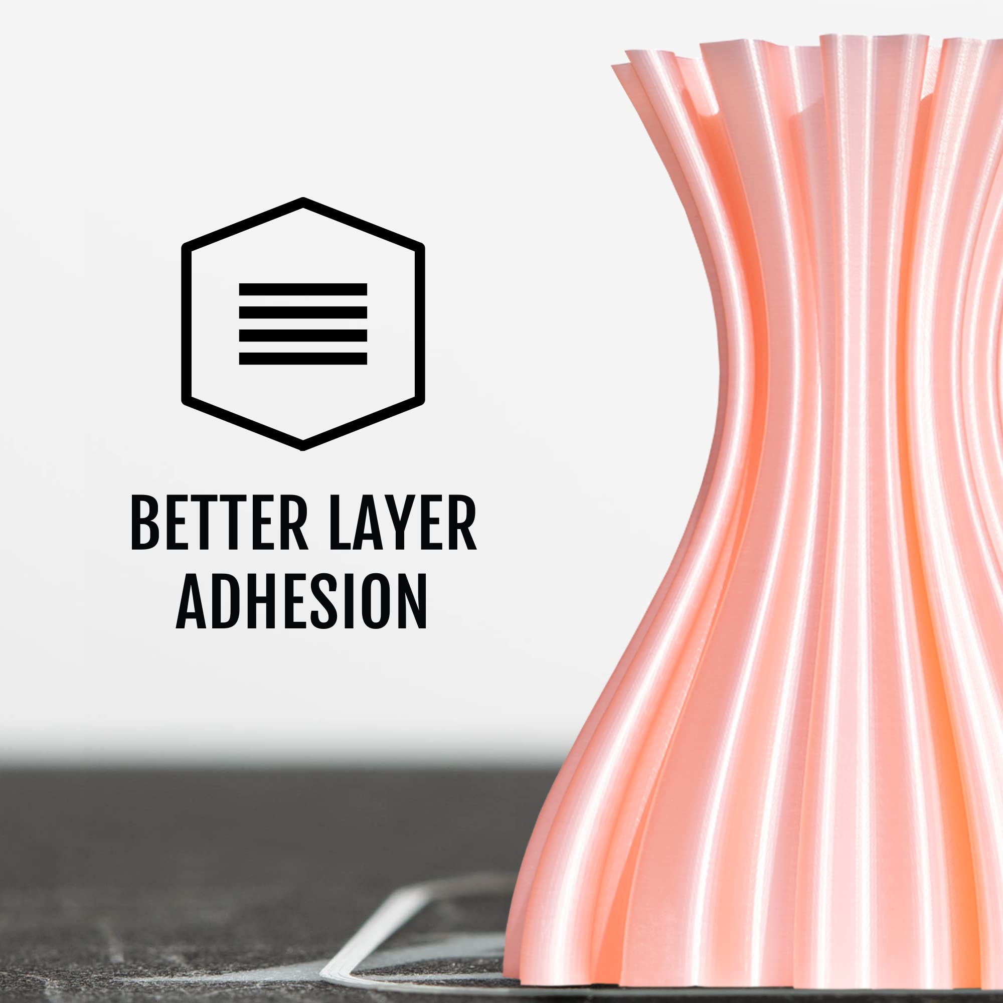 Snapklik.com : HATCHBOX Metallic Finish PLA 3D Printer Filament