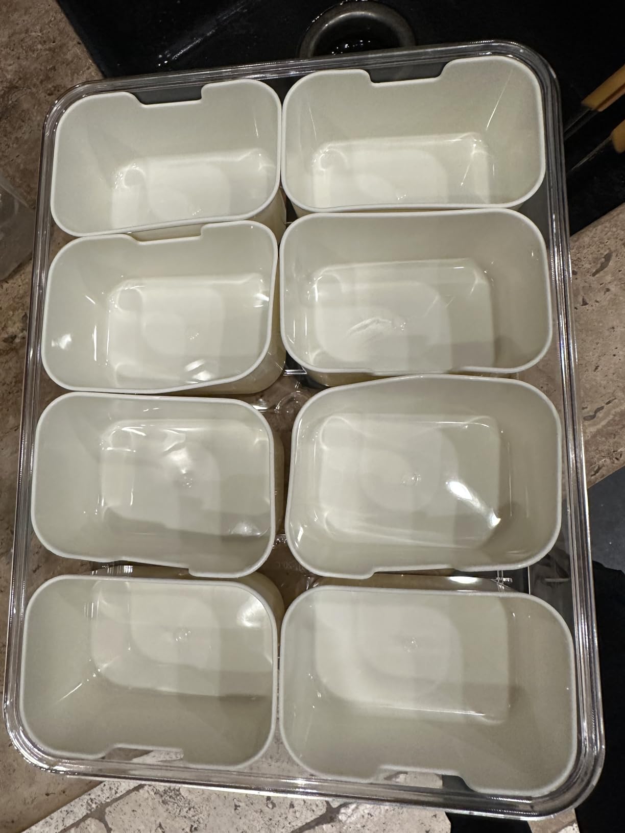 $5/mo - Finance Yuroochii Divided Serving Tray with Lids& Removable ...