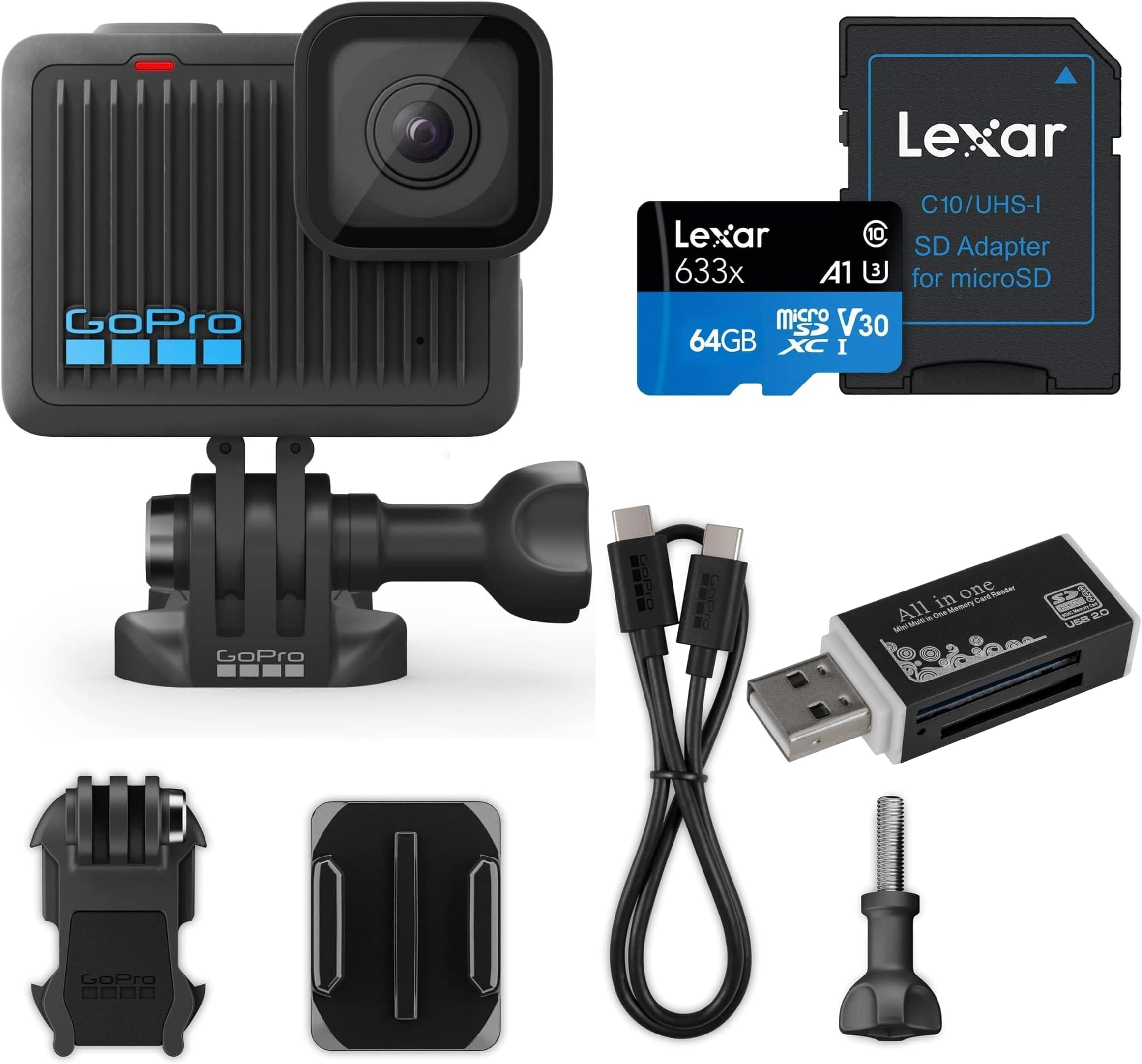 Amazon.com : GoPro Hero - Compact Waterproof Action Camera with 4K ...