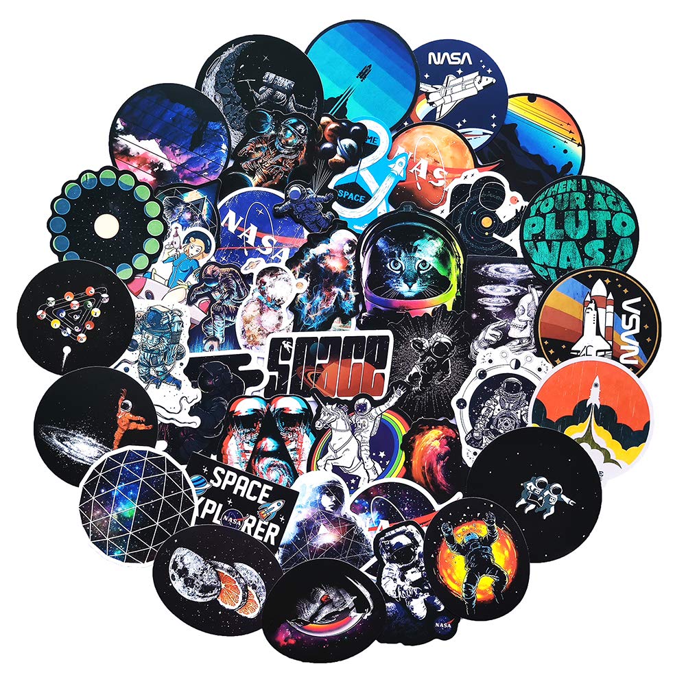 Buy Trendy NASA Space Travel Stickers Pack for Teens Boys Girls|100 Pcs ...