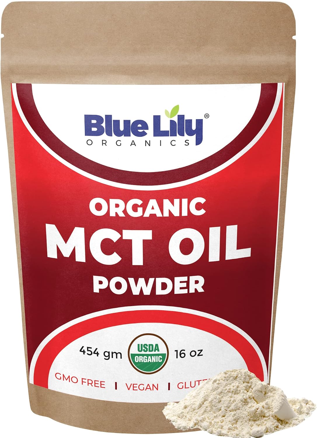 Amazon.com: Organic MCT Powder 1 lb (16 oz) Unflavored C8 Coconut ...