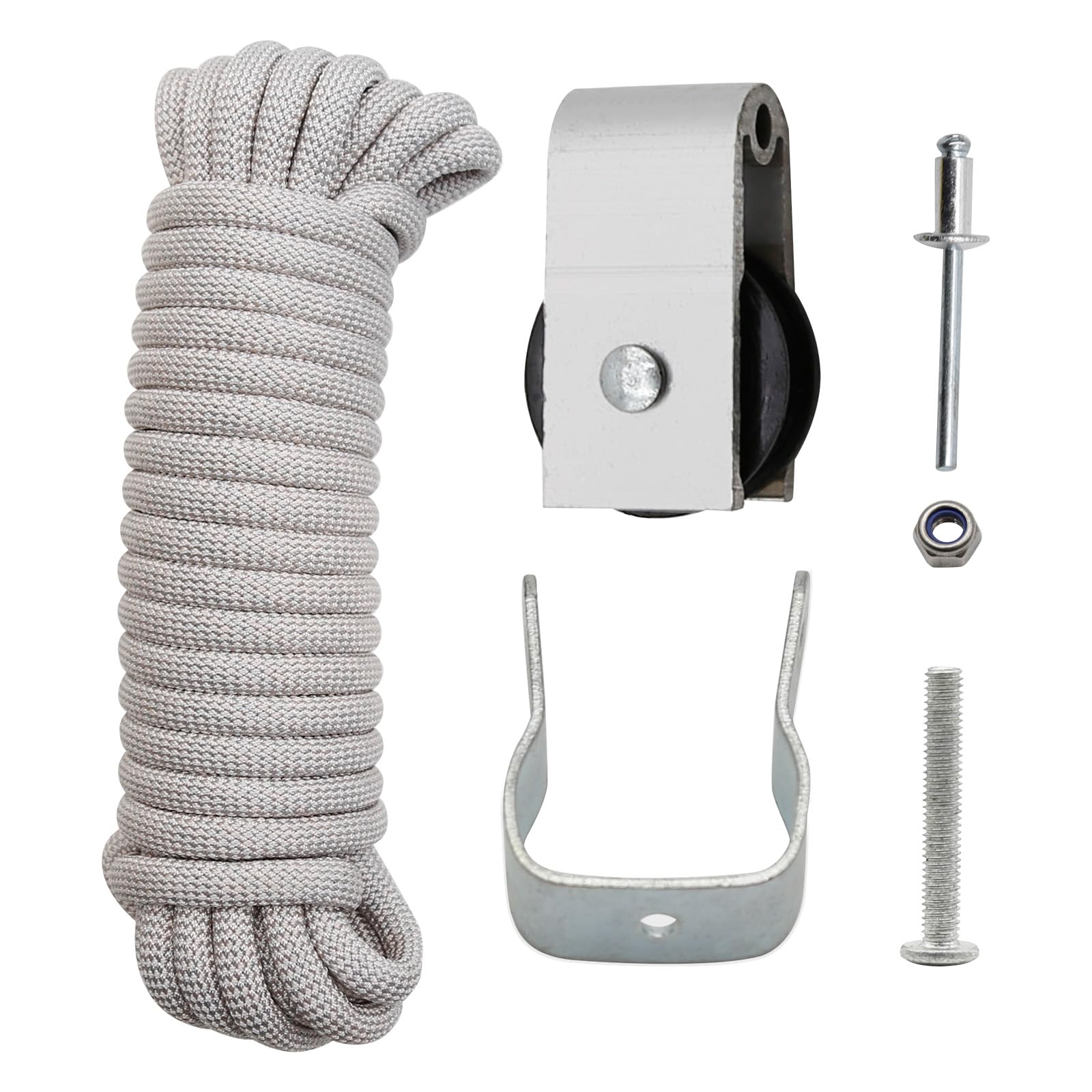 Ladder Rope Pulley System