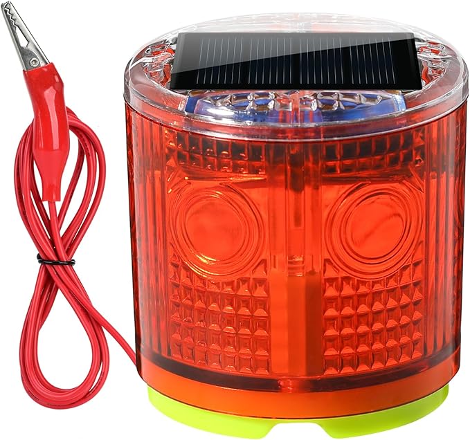 Amazon.com : Electric Fence Idicator Light, Briidea Solar Fence Alarm ...