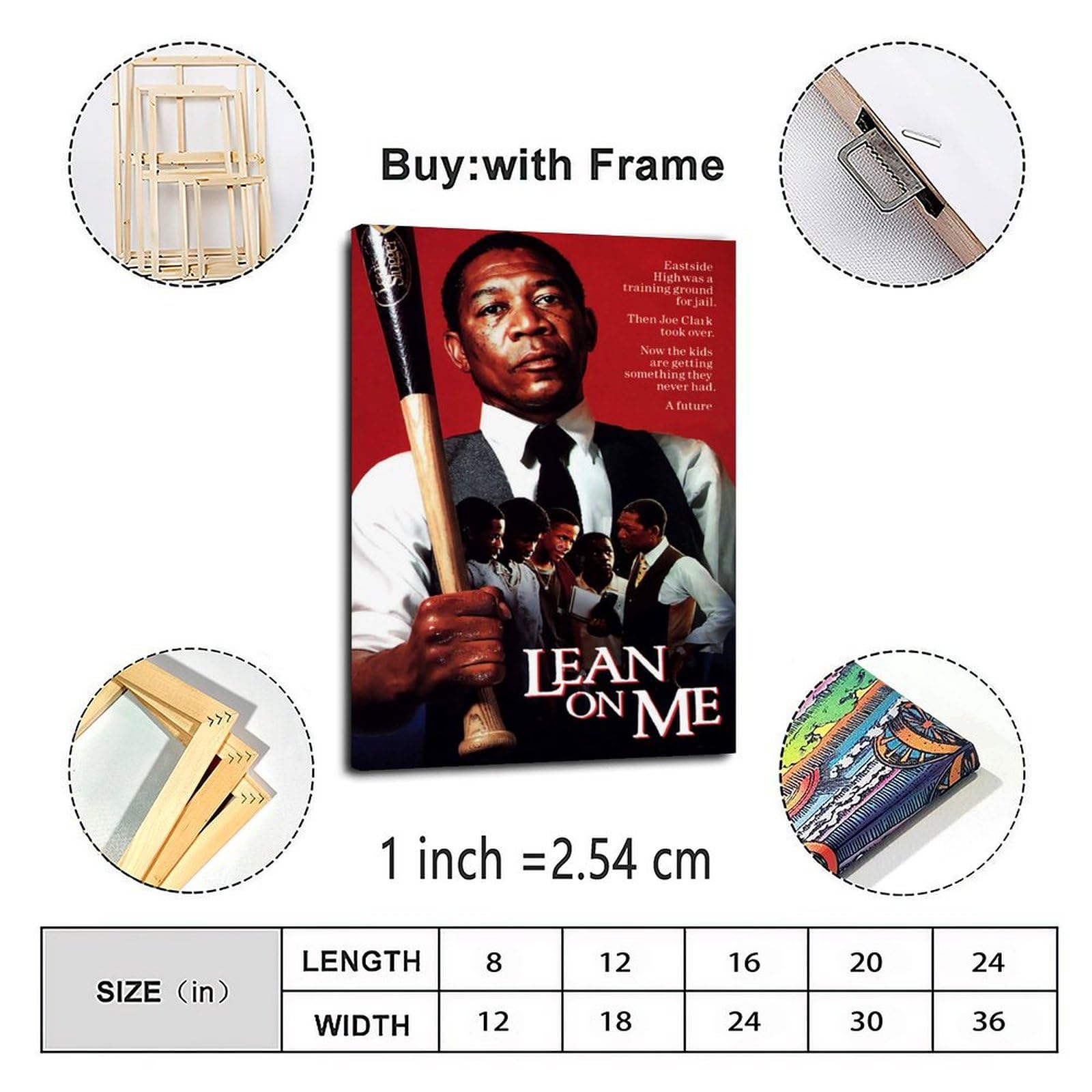 Lean On Me Movie Poster