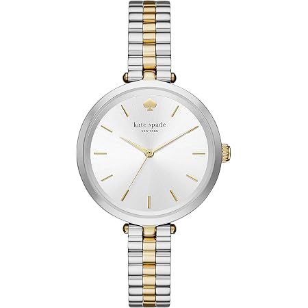 Kate Spade Damen Analog Quarz Uhr mit Edelstahl Armband 1YRU0820 : Kate ...