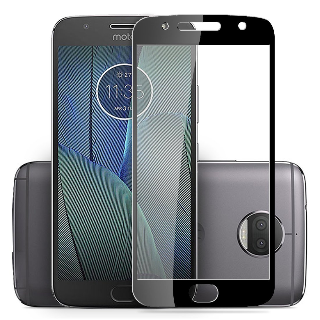 Peezer® Curved Full Cover Original 5D Premium Anti Explosion Premium ...