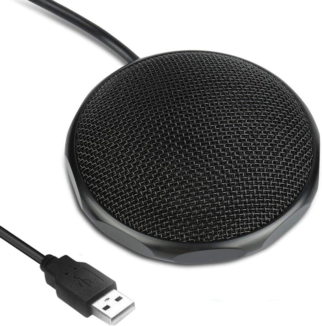 ICOUVA Conference USB Microphone for Meeting Business Computer PC ...
