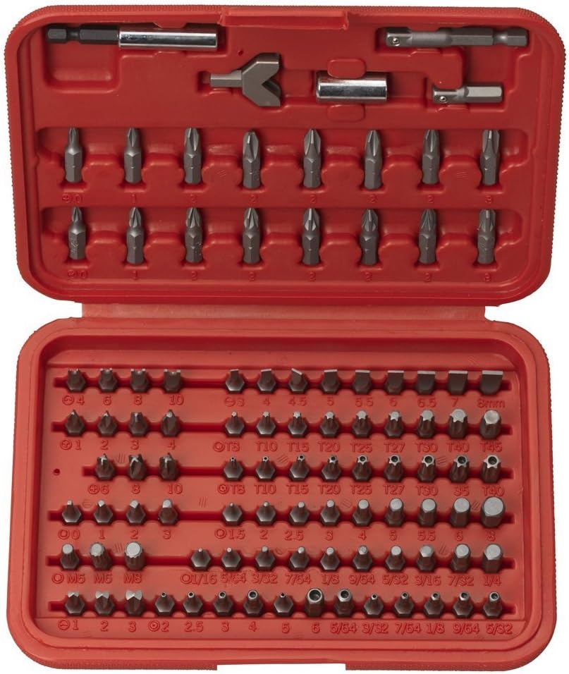 OHIY Y-Type Tri-Wing Drive Screwdriver Insert Bit Set in 4 Different Sizes, Durable CR-V Steel ...