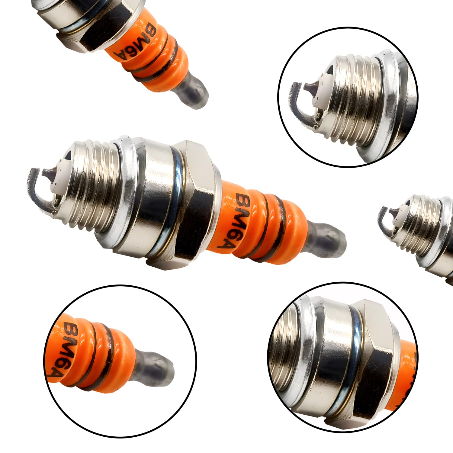 Ngk Bpmr7a Spark Plug BM6A Spark Plugs - 4 Pack Replacement For 2 ...