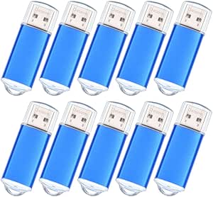 Amazon.com: USB Flash Drive 64MB Bulk Pack of 10 Thumb Drives - Small ...